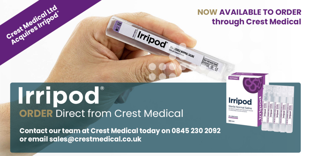 Irripod® Sterile Wound Cleansing Products | Deep Wounds & Burns