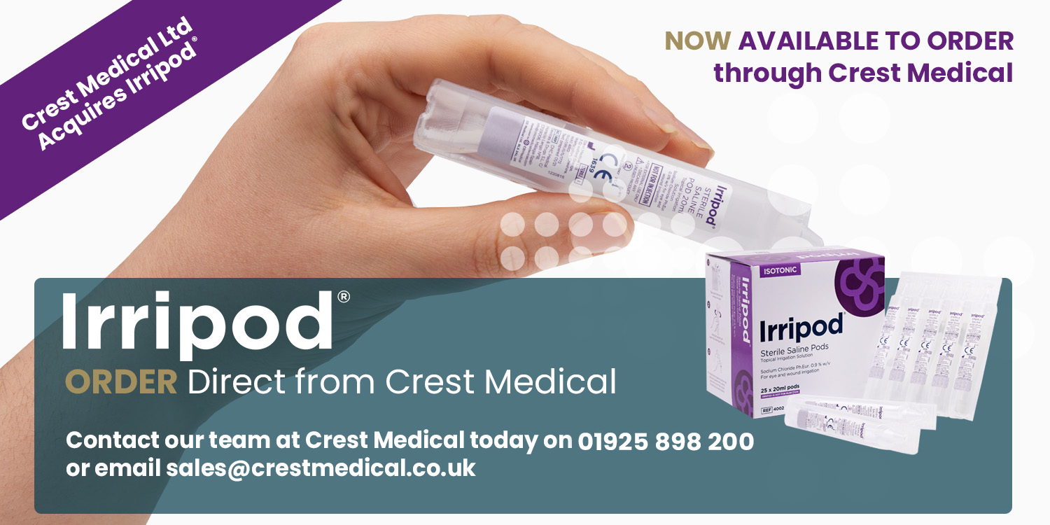 Irripod® Sterile Wound Cleansing Products | Deep Wounds & Burns